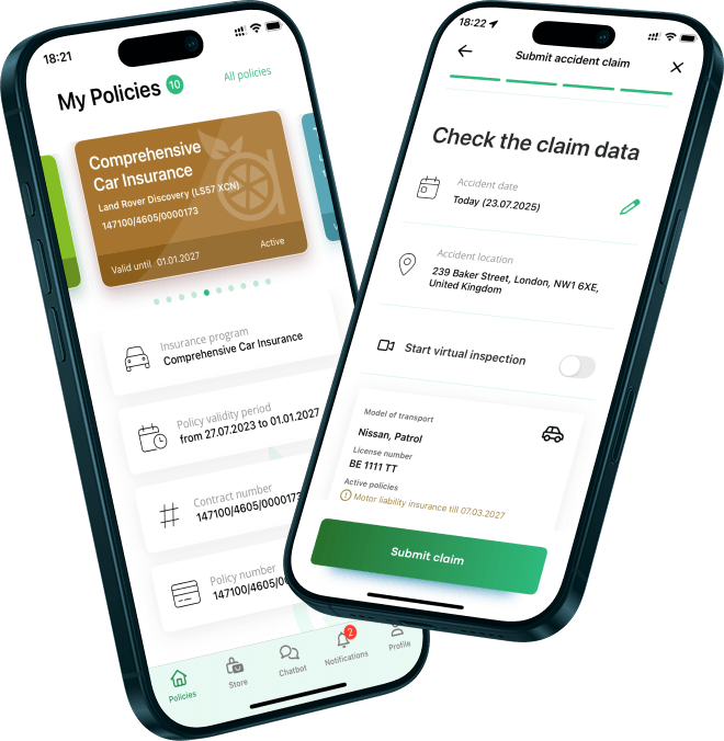 Mobile App for Insurance Companies | Customer-Facing Super App