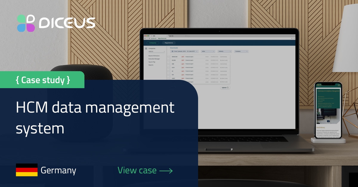 Big Data Management System: Case Study DICEUS