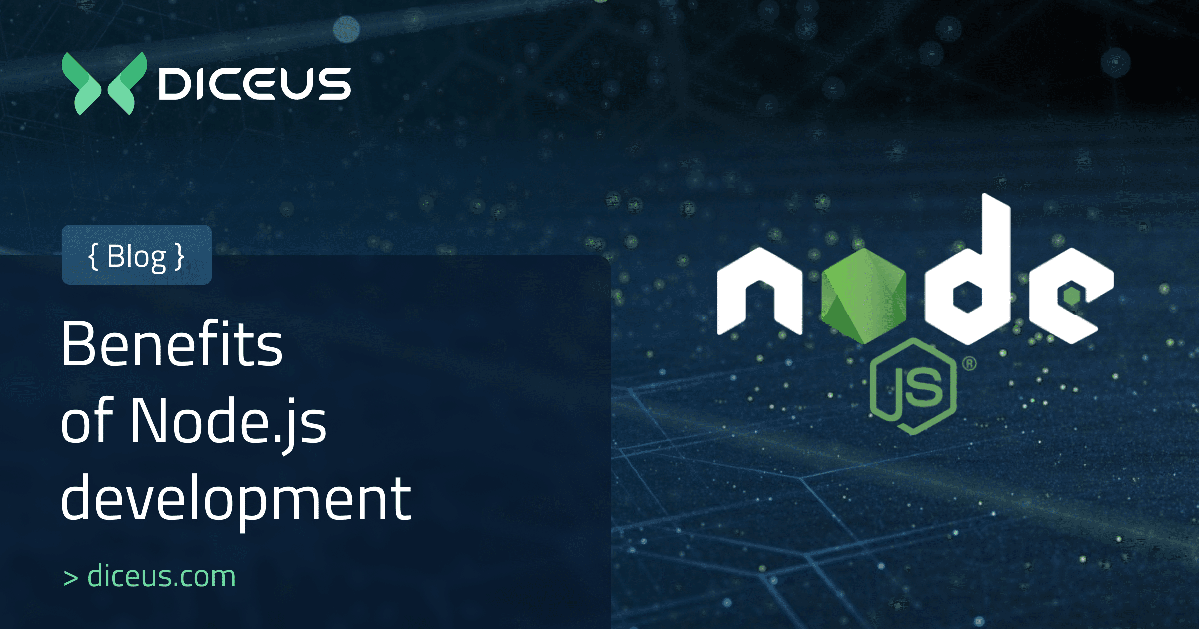 Benefits of Node.js Web Development | DICEUS Developers