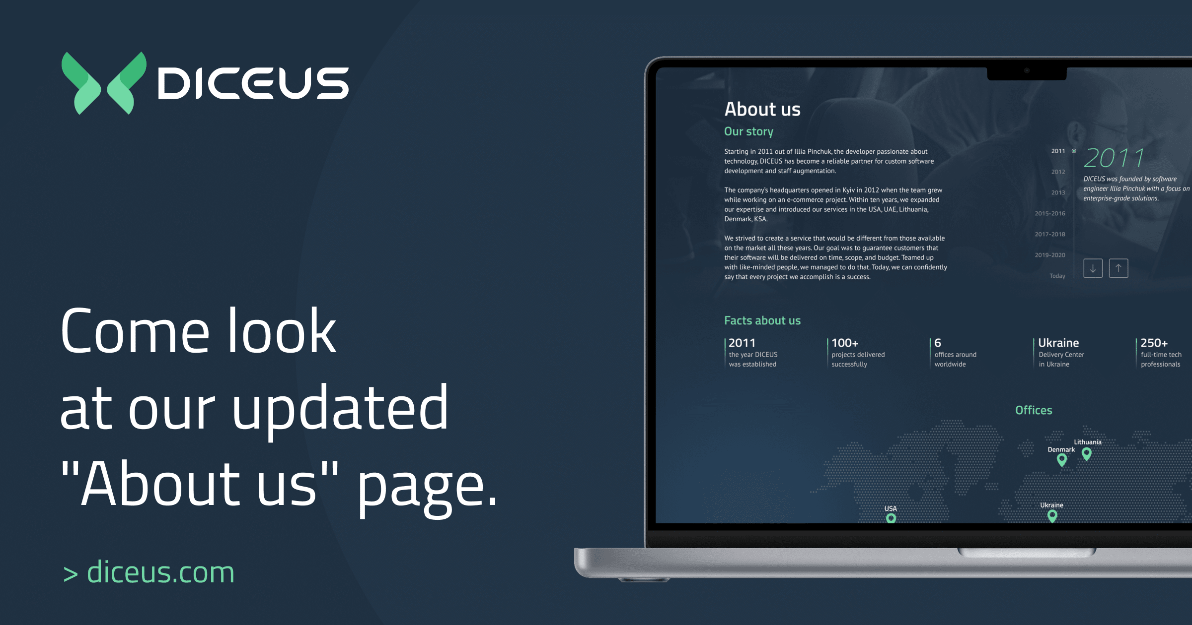 About DICEUS: Key Company Facts, Services, and Benefits We Offer