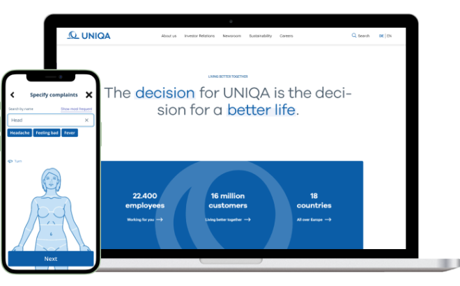 Mobile App Development for Insurance Company UNIQA