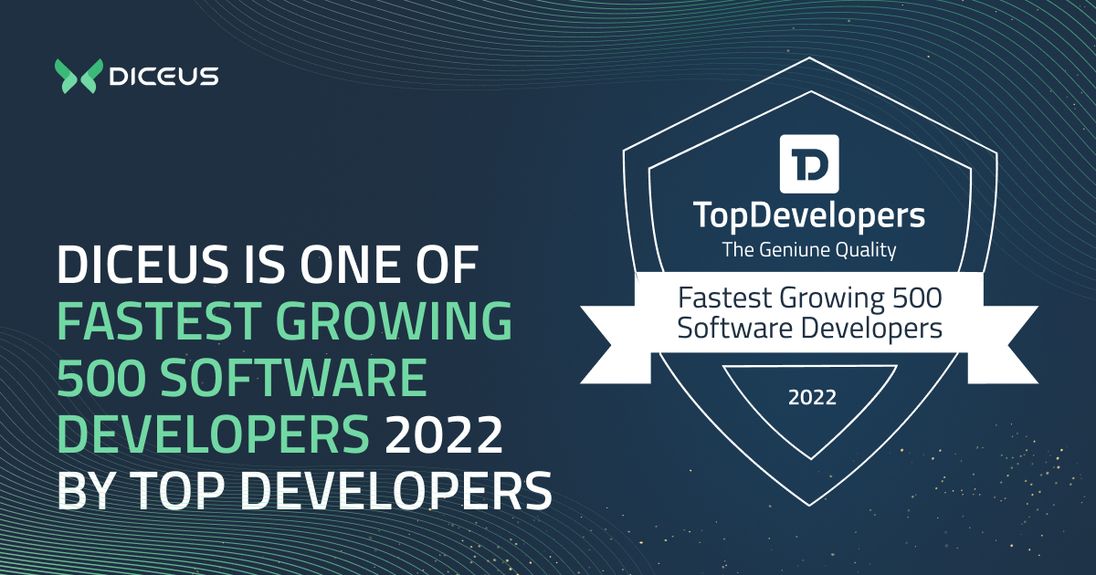 DICEUS is among Fastest Growing 500 Software Developers