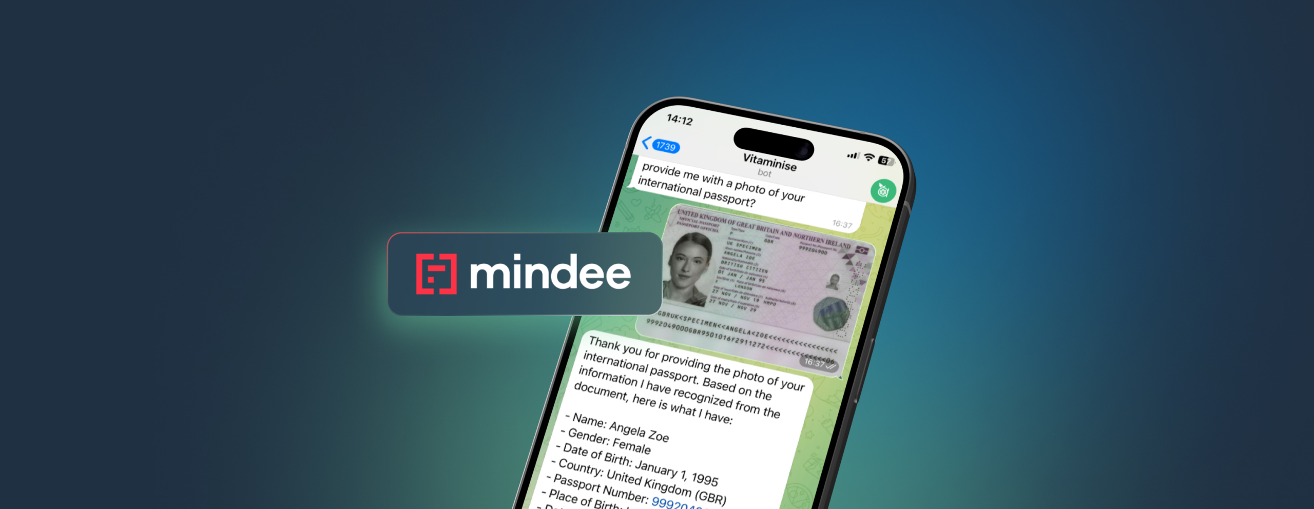 Vitaminise Chatbot Was Integrated with Mindee | DICEUS